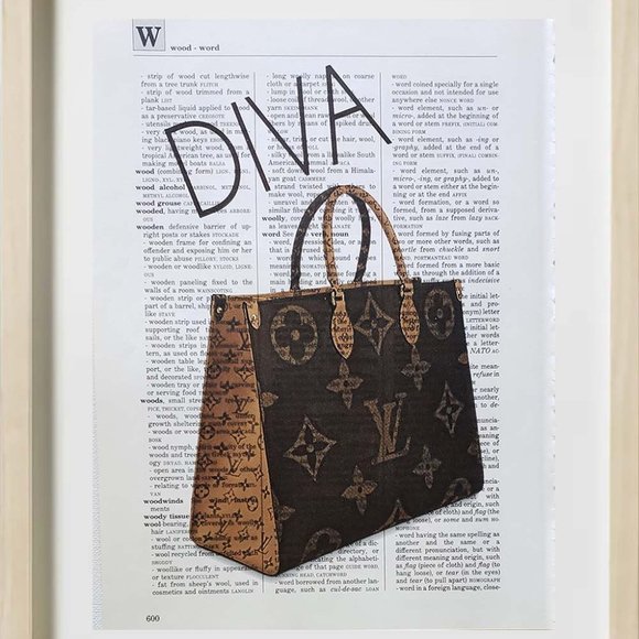 Homemade | Art | Diva Dictionary Print Art Wall Decor Hanging Poster ...